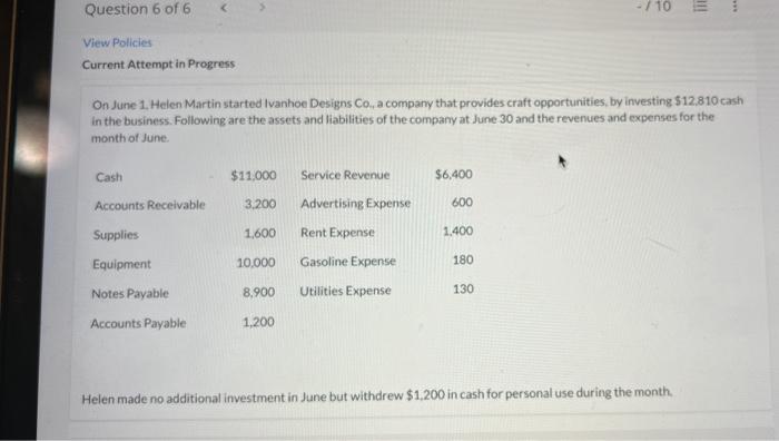 Solved AC114 Unit 2 Lab Assignment Question 6 of 6 Current | Chegg.com