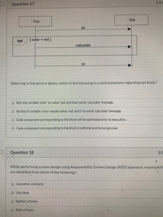 Solved 259 D Question 17 • Fog opt [color=red] calculate | Chegg.com