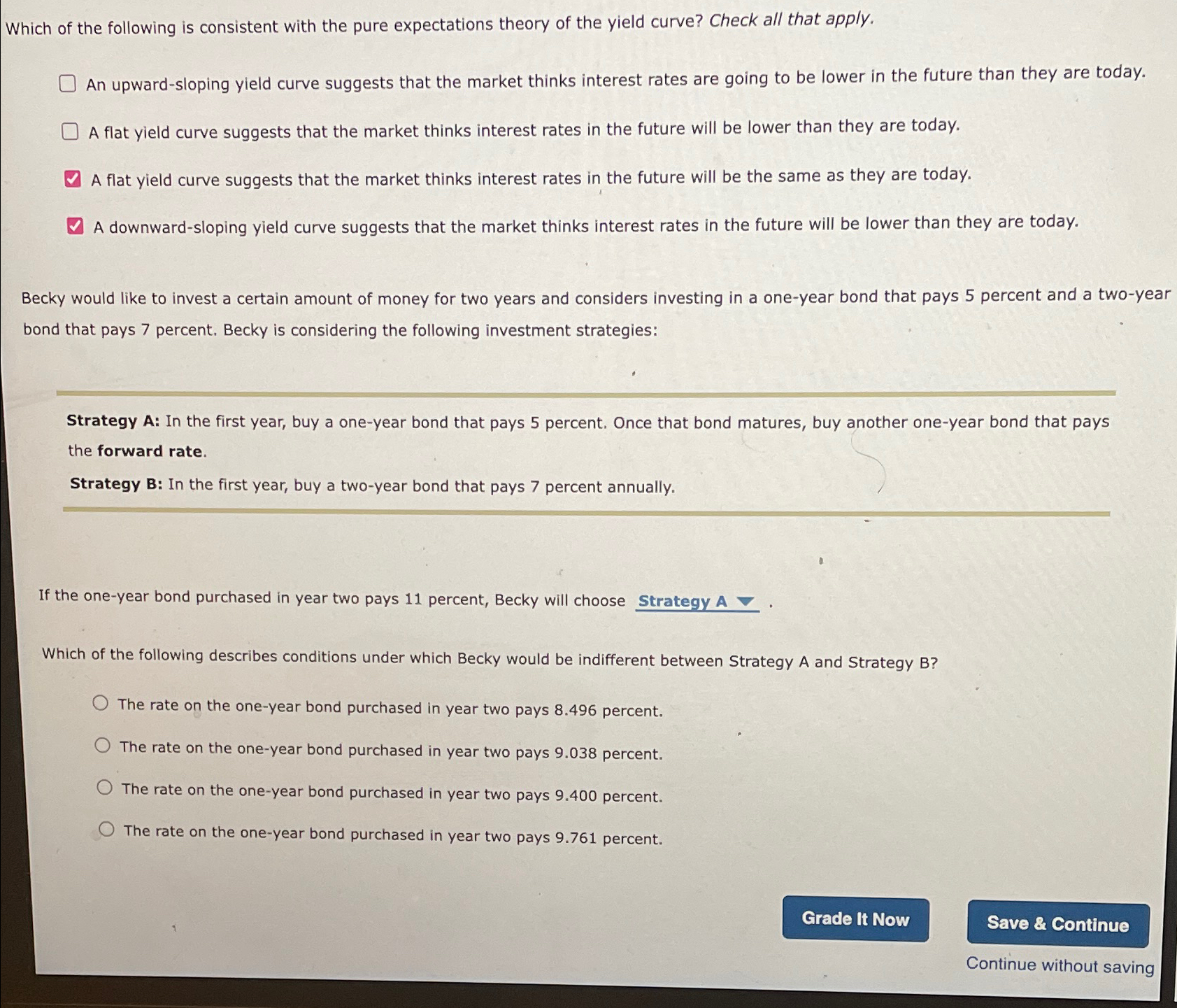 Solved Which of the following is consistent with the pure | Chegg.com