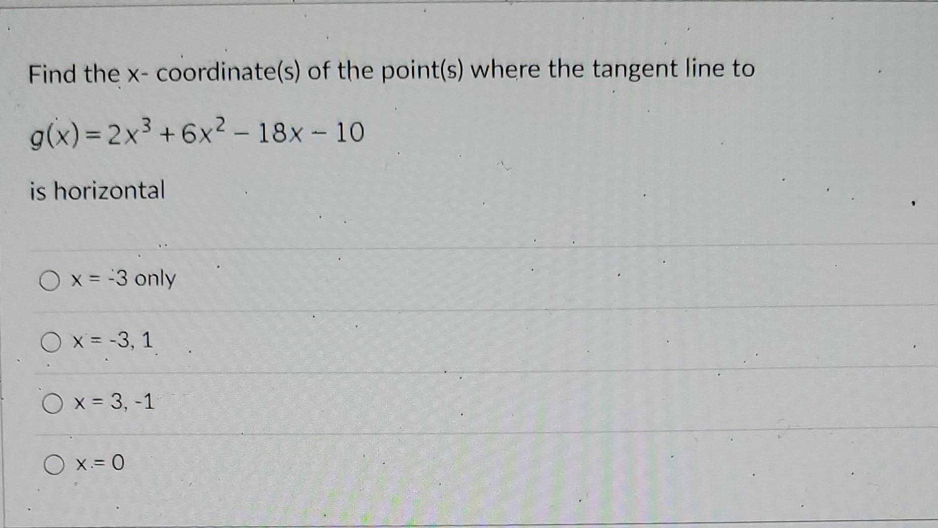 Solved Given The Values Of F X G X F X And G X In