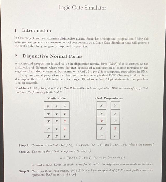 Solved 1 Introduction In this project you will examine | Chegg.com