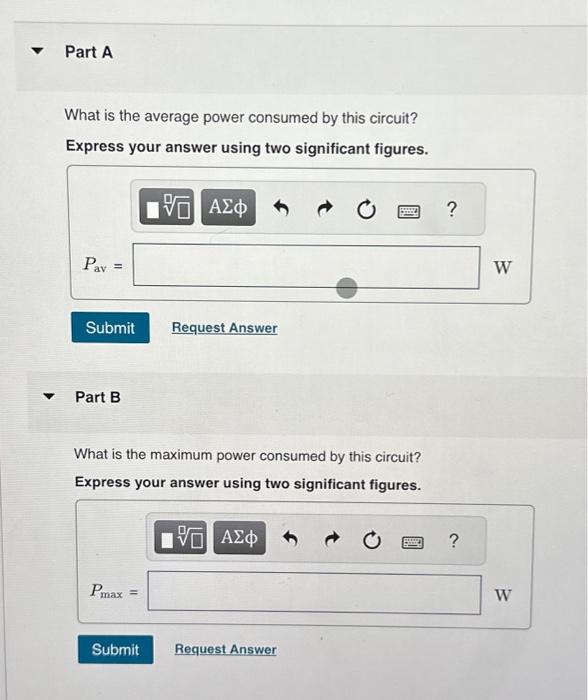 Solved The rms current in an ac circuit with a resistance of | Chegg.com