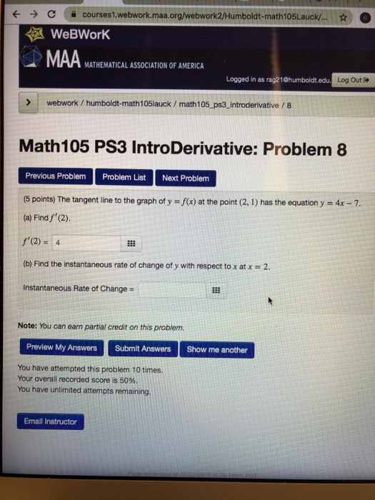 Solved courses1.webwork.maa.org/webwork2/Humboldt-math105 | Chegg.com Solved courses1.webwork.maa.org/webwork2/Humboldt-math105 | Chegg.com