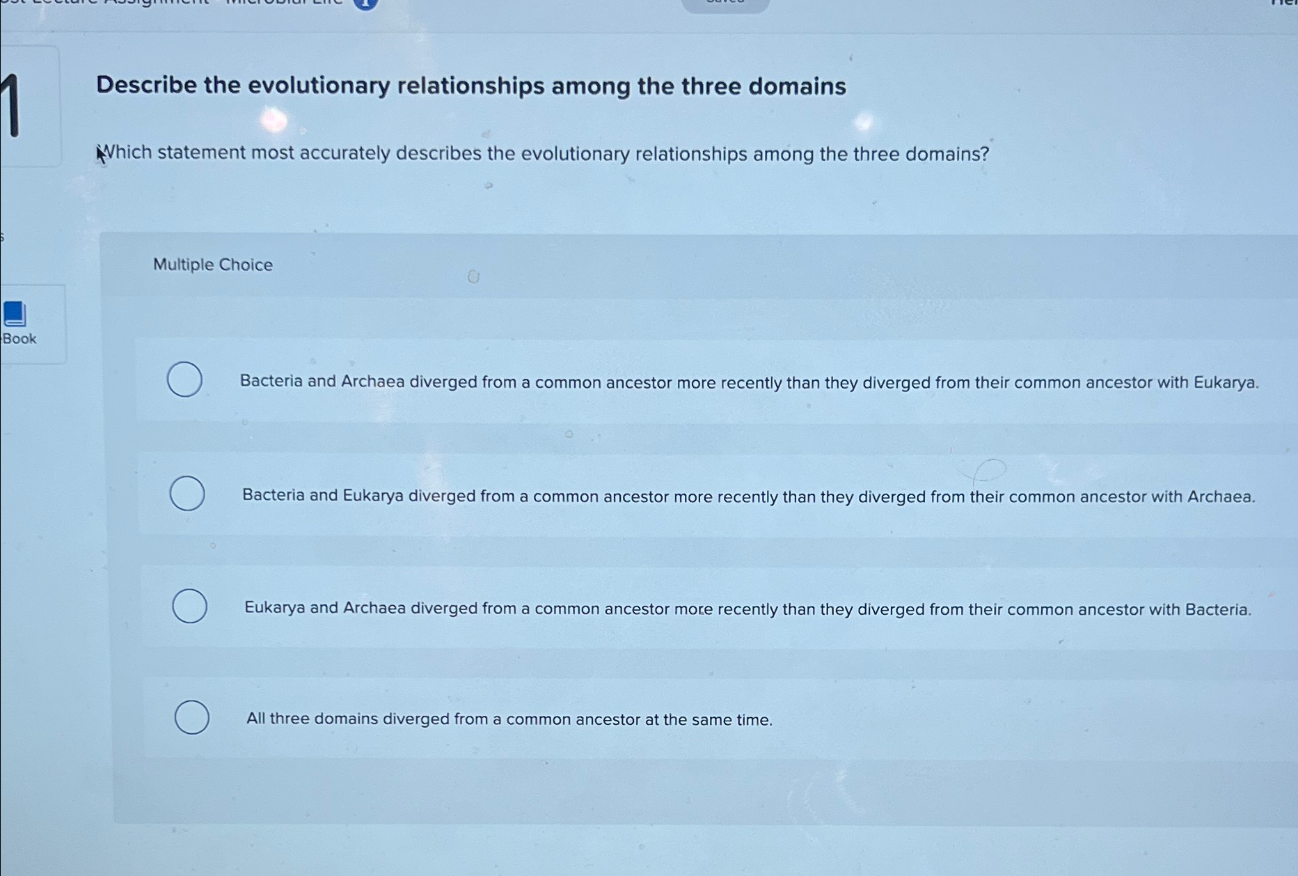 Solved Describe the evolutionary relationships among the | Chegg.com