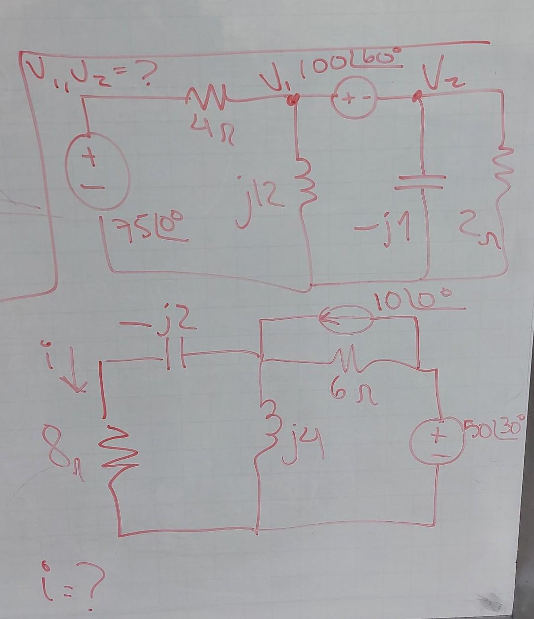 Solved Using The Supernode Method Solve The Following