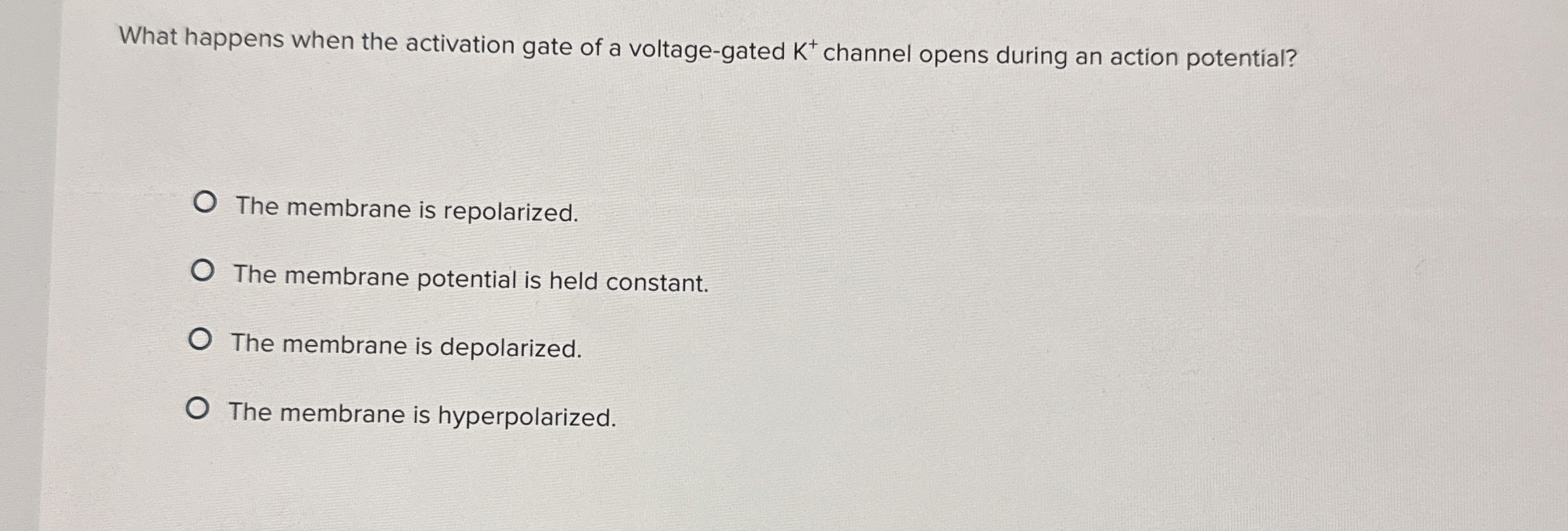 Solved What happens when the activation gate of a | Chegg.com