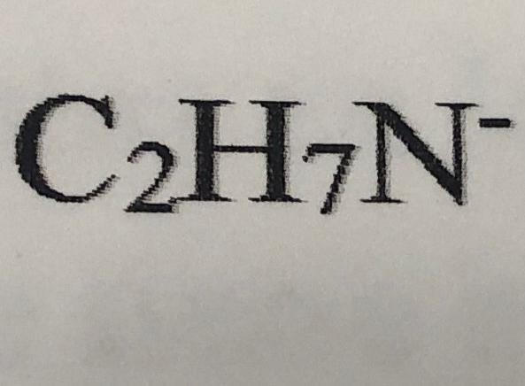 C2h7n Lewis Structure