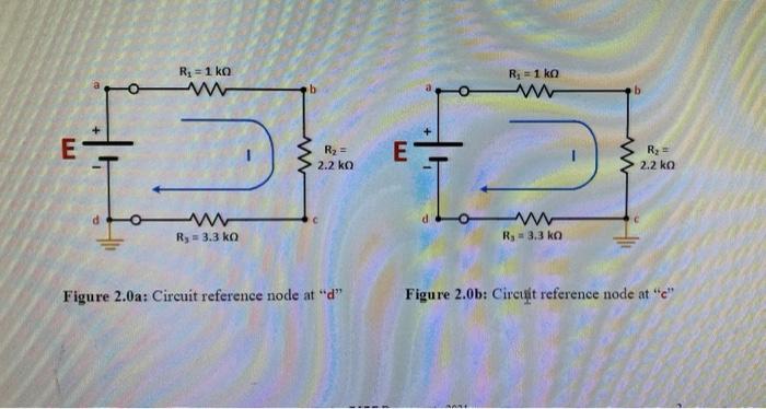 Solved (iii) Relocate the circuit ground reference node at | Chegg.com