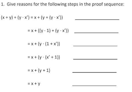 Solved Give reasons for the followings steps in the proof | Chegg.com