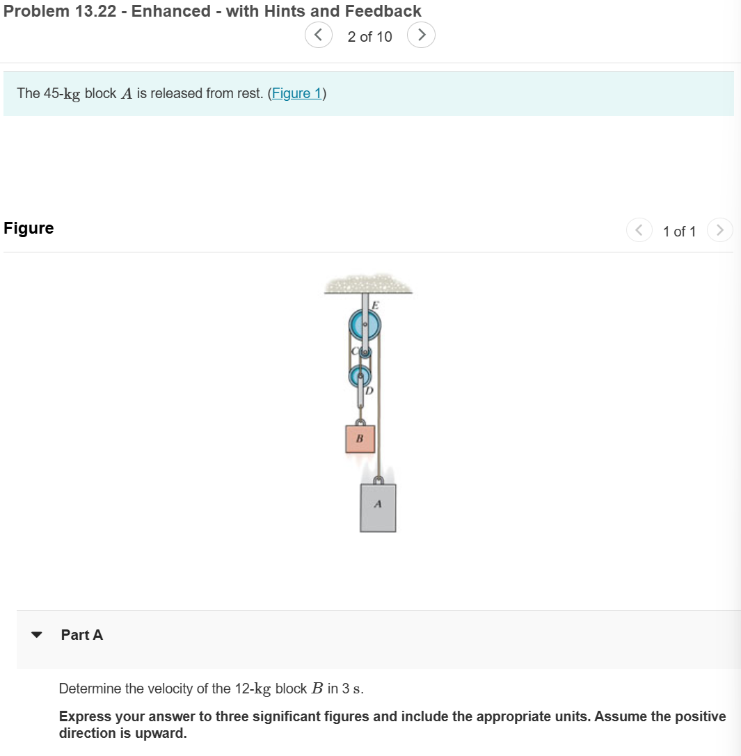Problem 13.22 - ﻿Enhanced - ﻿with Hints and Feedback | Chegg.com