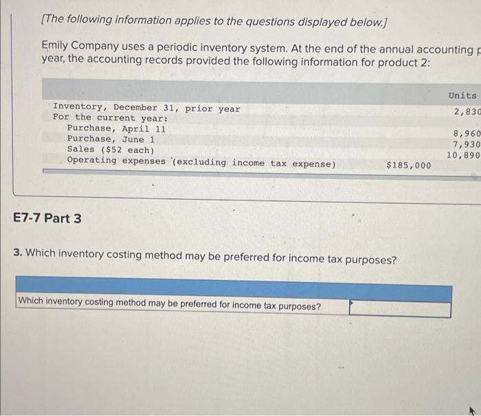 Solved Required information E7-7 (Algo) Analyzing and | Chegg.com