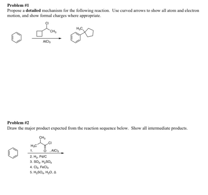 Solved Problem #1 Propose a detailed mechanism for the | Chegg.com