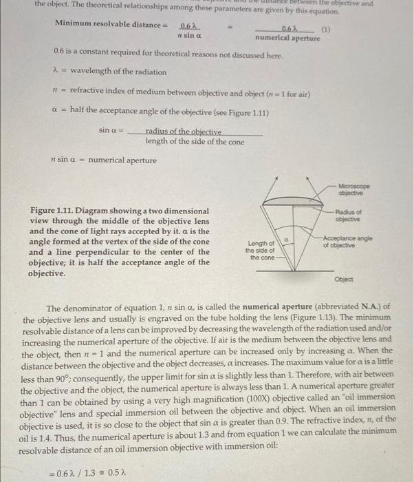 Solved Assume that the 10X and 40X objectives on your | Chegg.com
