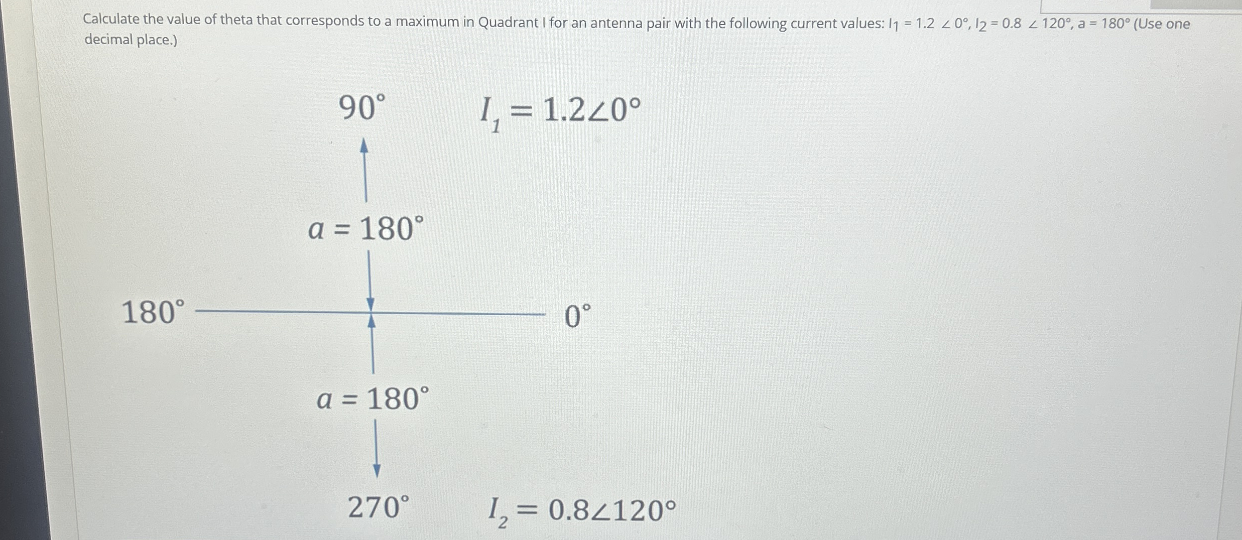Solved Calculate the value of theta that corresponds to a | Chegg.com