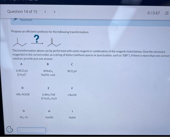 Solved propose an effective synthesis for the following | Chegg.com