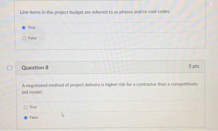 Solved Line items in the project budget are referred to as | Chegg.com