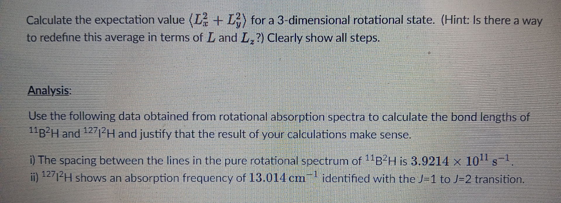 Solved Calculate the expectation value (:Lx2+Ly2:) ﻿for a | Chegg.com