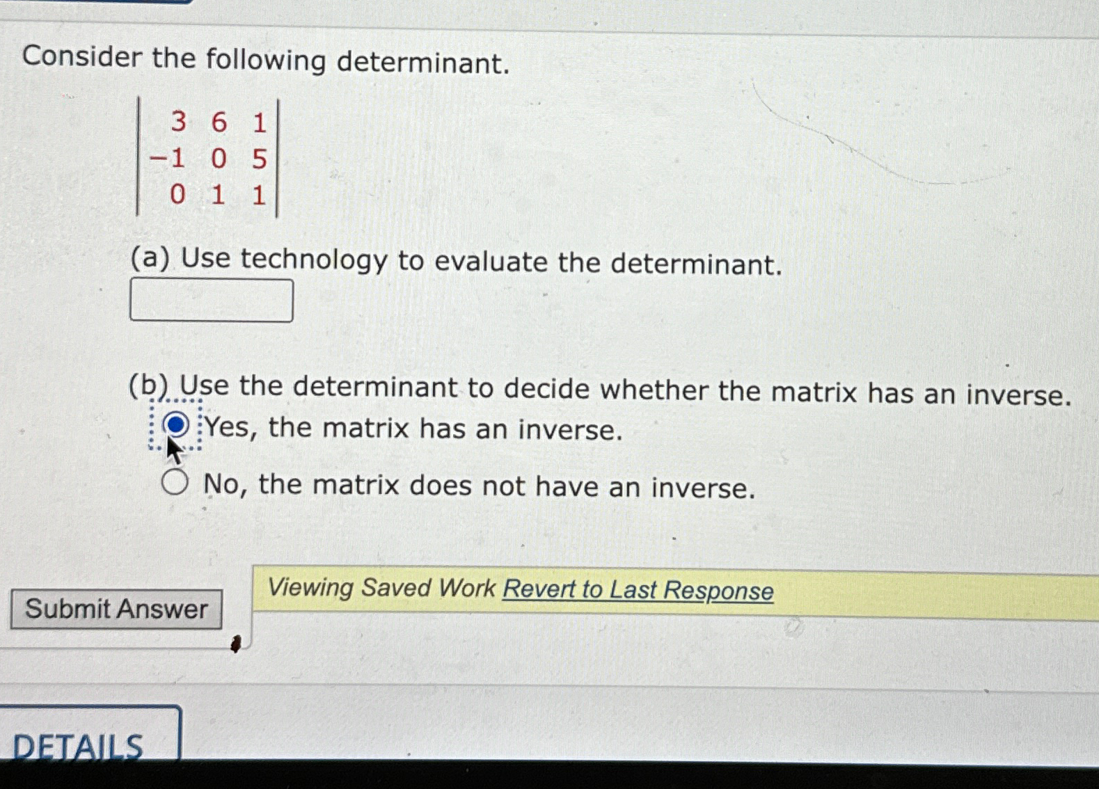 Solved Consider the following | Chegg.com