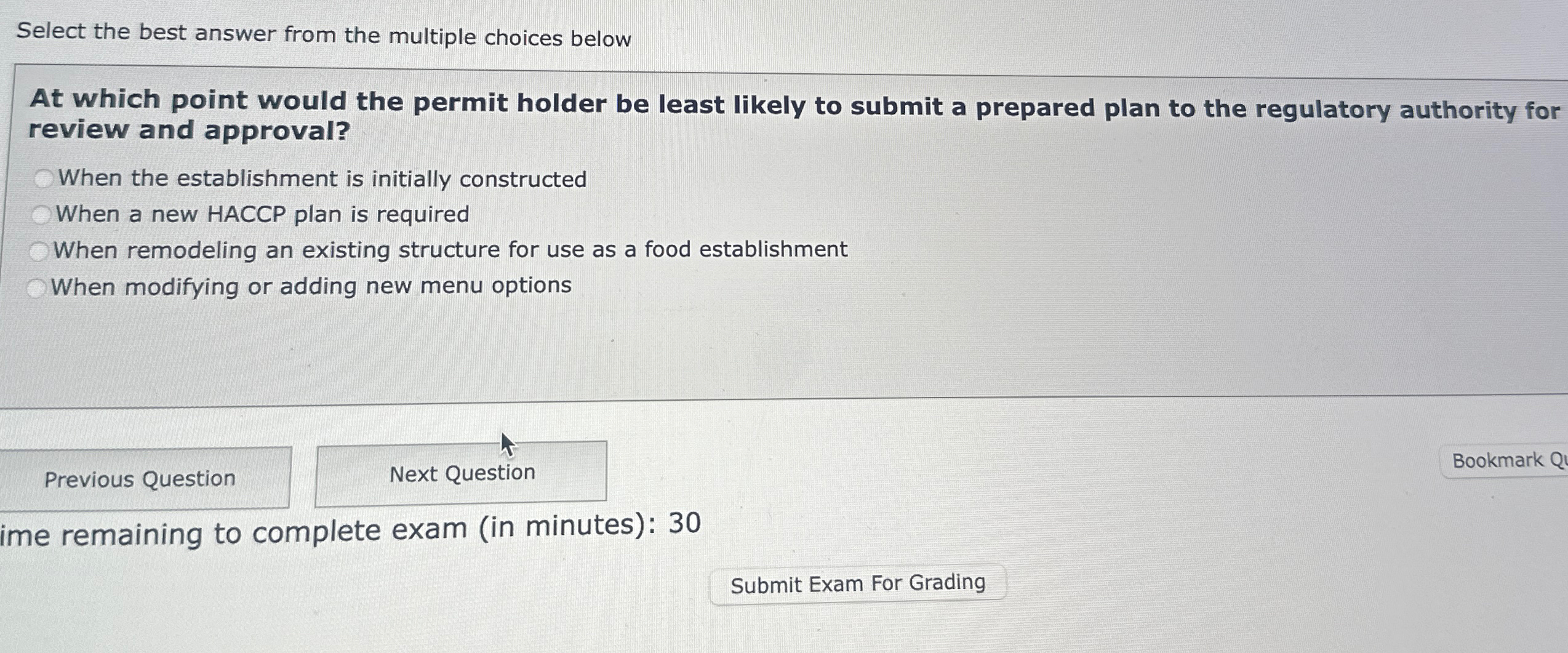 Solved At which point would the permit holder be least | Chegg.com