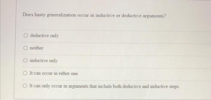 Solved Which fallacy of presumption or diversion is | Chegg.com