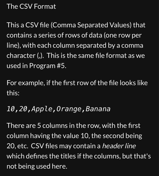 Solved Input File Details The file is structured as | Chegg.com