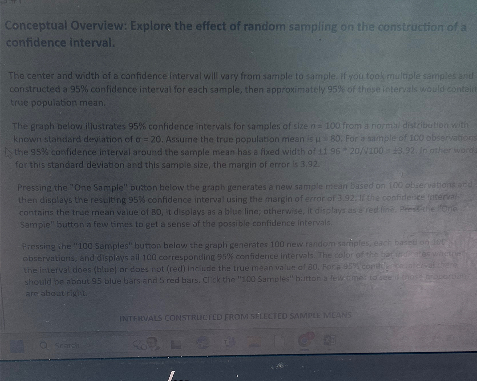 Solved Conceptual Overview: Explore the effect of random | Chegg.com