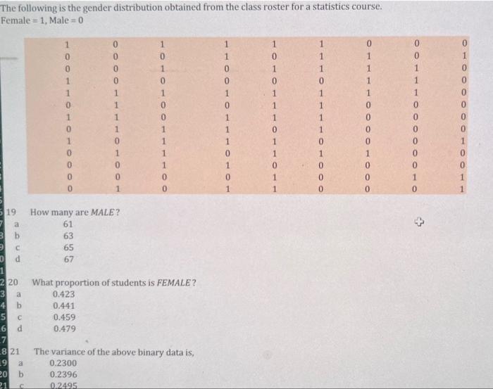 Solved The data below shows the commuting distance from home | Chegg.com