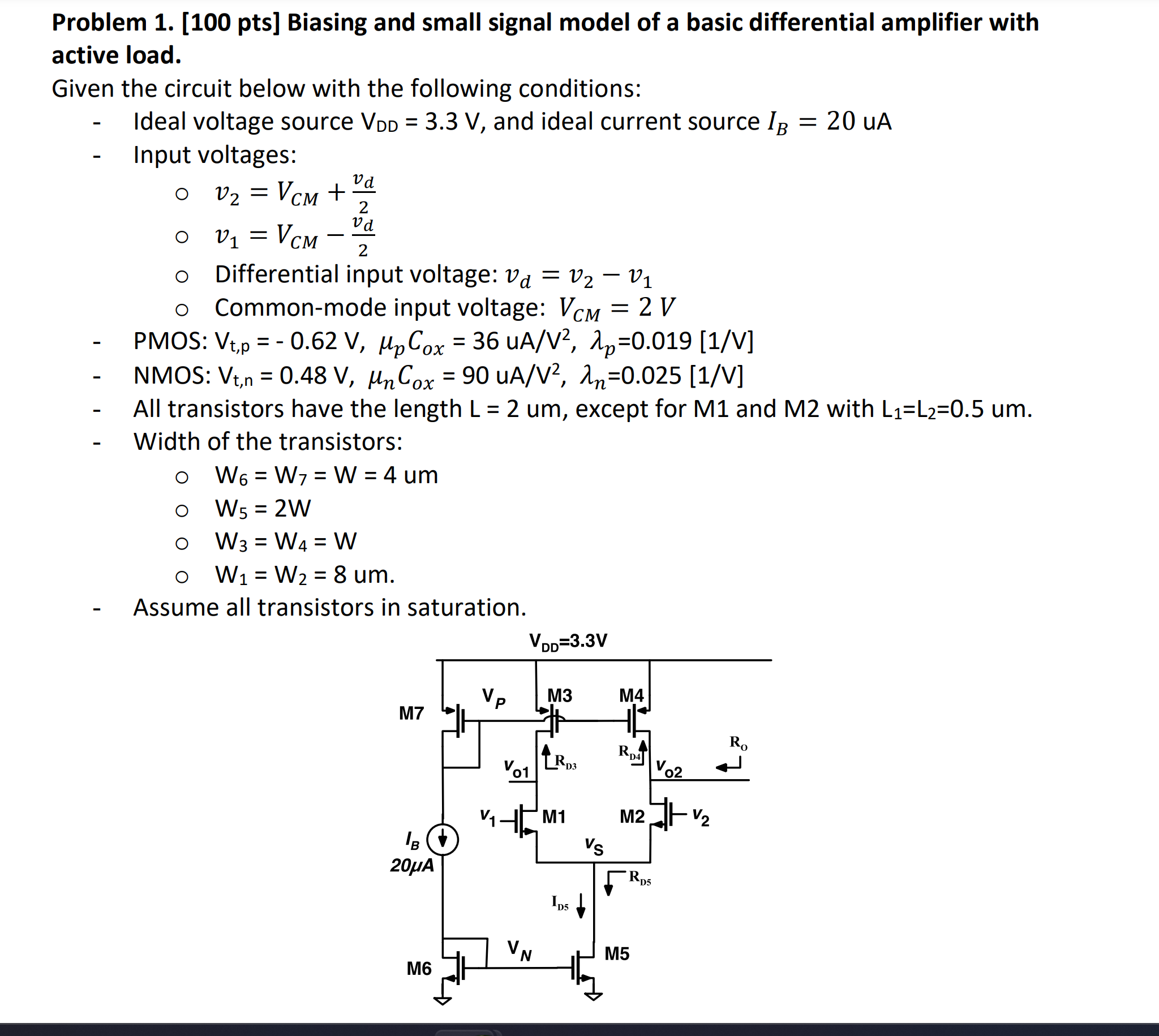 Solved Find the expressions and values of the following | Chegg.com