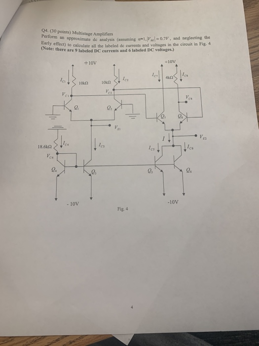 Solved Q1. (30 points) For an NMOS differential pair, | Chegg.com
