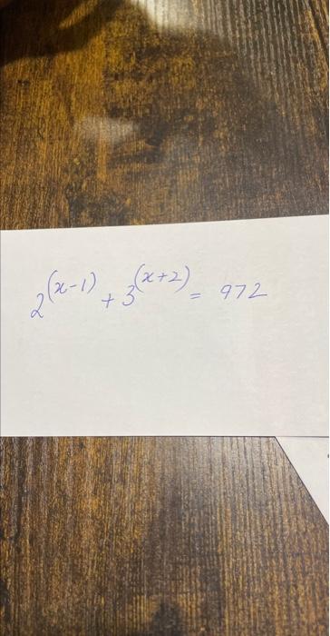 Solved 2(x−1)+3(x+2)=972 | Chegg.com