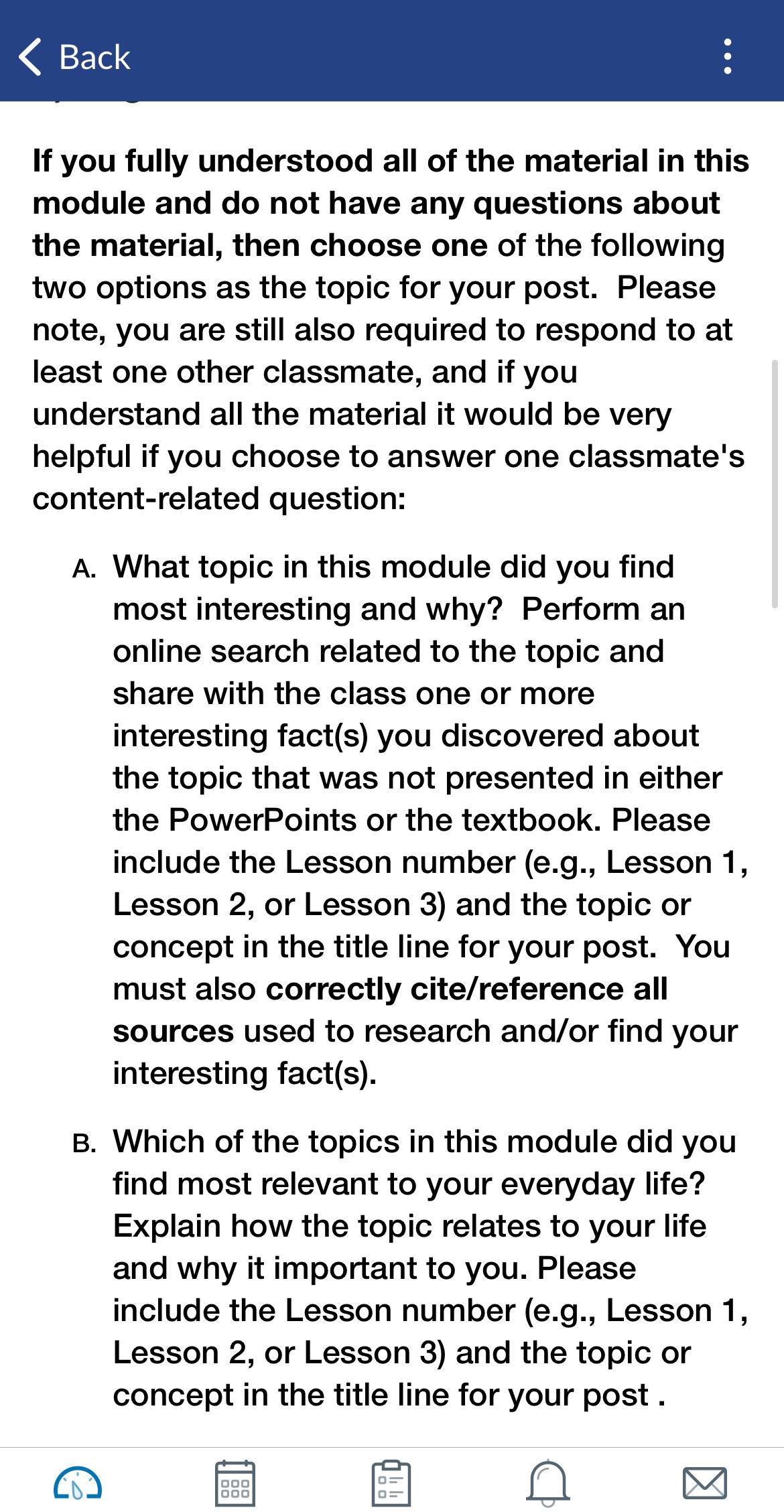 Solved BackIf you fully understood all of the material in | Chegg.com