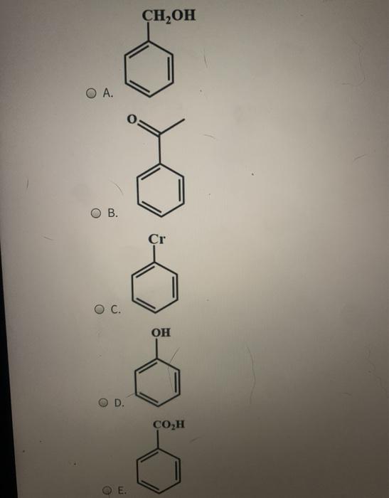Solved The product for the following reaction is: CHO H,CrO4 | Chegg.com