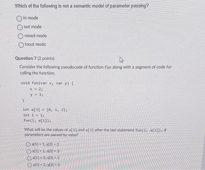 Solved Which of the following is not a semantic model of | Chegg.com