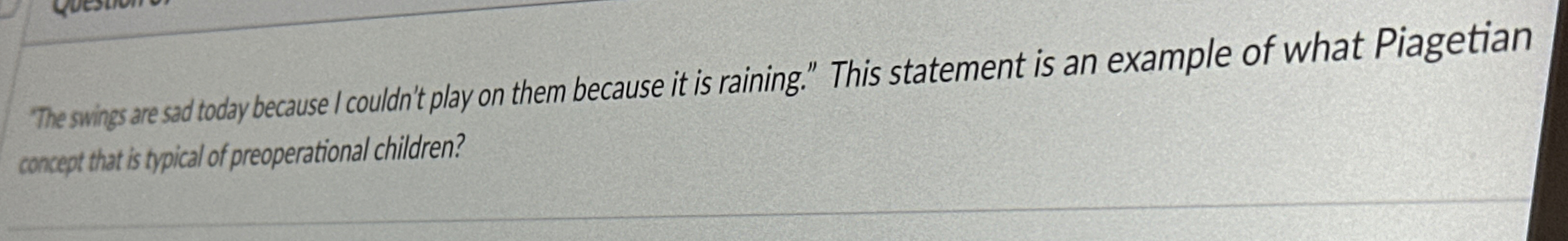 Solved The sings re sad today because I couldn't play on | Chegg.com