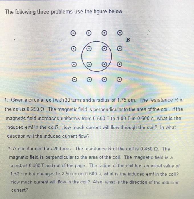 Solved The following three problems use the figure below. 1. | Chegg.com
