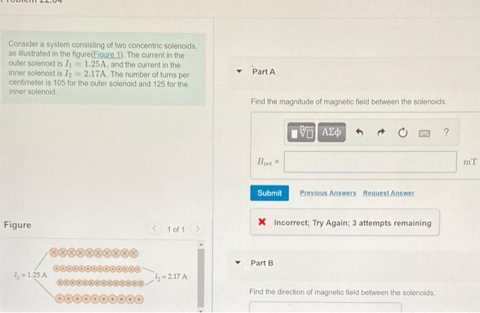 Solved Consider a system consisting of two concentric | Chegg.com