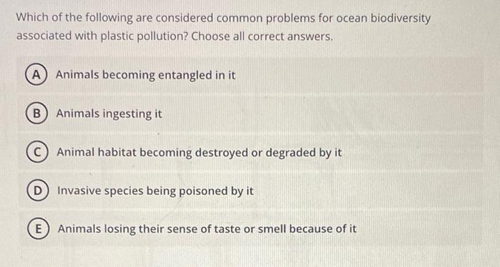 Solved Which of the following are considered common problems | Chegg.com