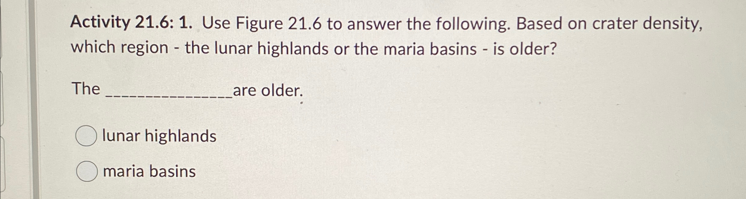 Solved Activity 21.6: 1. ﻿Use Figure 21.6 ﻿to answer the | Chegg.com