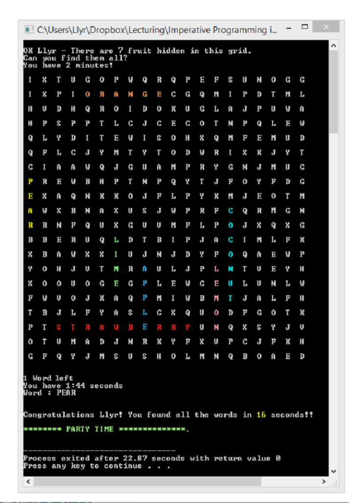 Introduction A Word Search Puzzle consists of a grid | Chegg.com