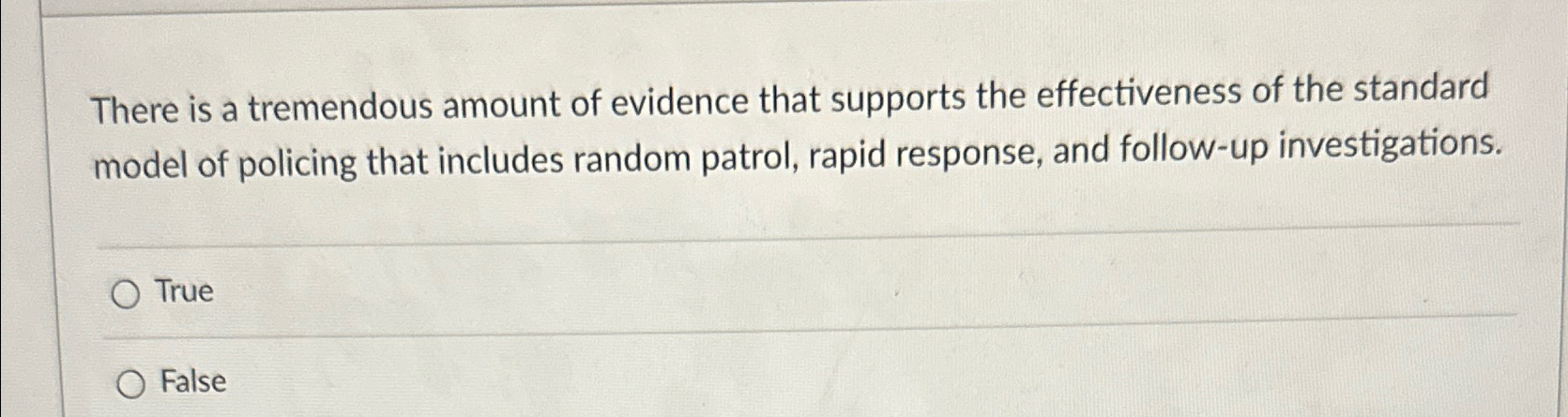 Solved There is a tremendous amount of evidence that | Chegg.com