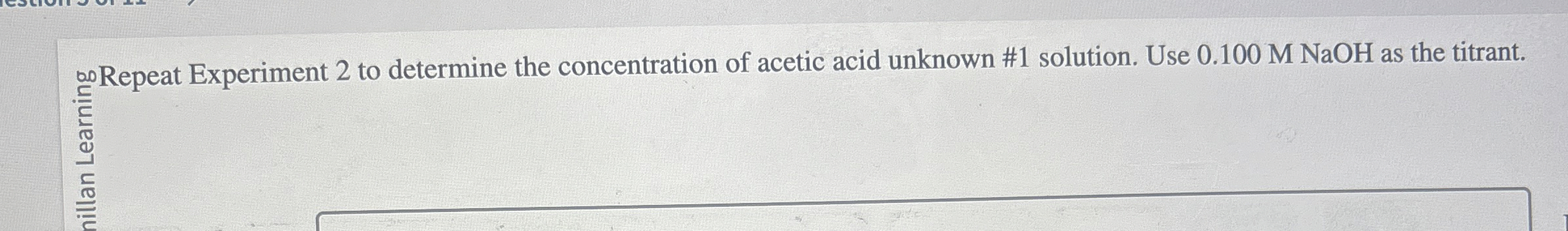 Solved What does this mean o0 ﻿Repeat Experiment 2 ﻿to | Chegg.com