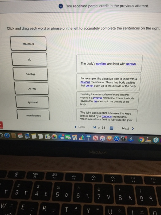 Solved You received partial credit in the previous attempt. | Chegg.com