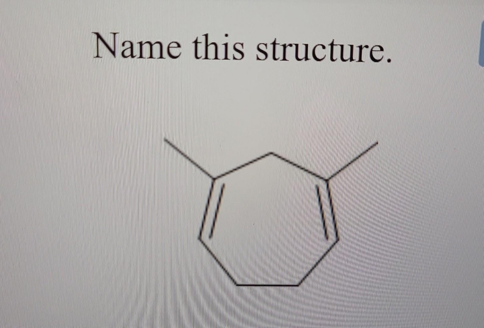 Solved Name this structure. | Chegg.com