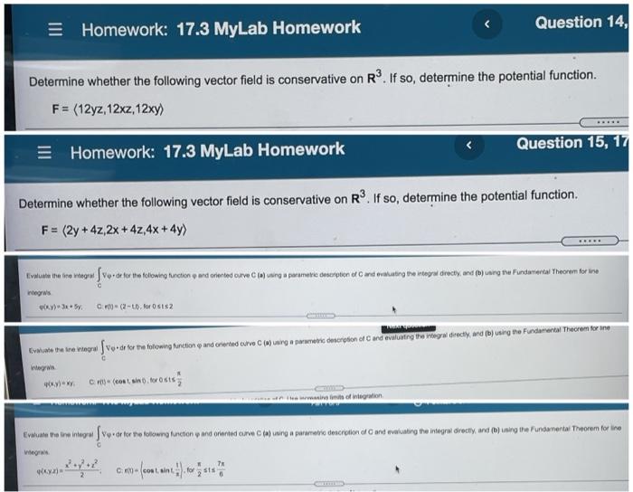 Solved Question 14, 3 Homework: 17.3 MyLab Homework | Chegg.com