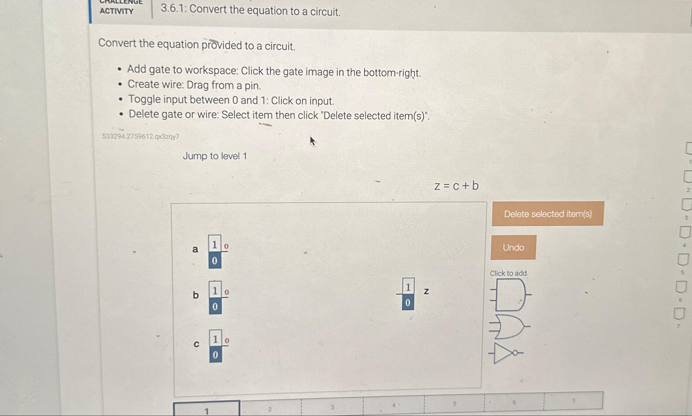 Solved ACTIVITY3.6.1: Convert the equation to a | Chegg.com