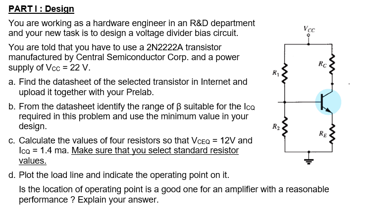 Solved PART I: DesignYou are working as ﻿a hardware engineer | Chegg.com