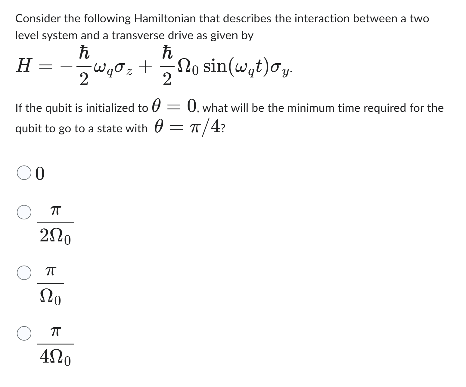 Solved Consider the following Hamiltonian that describes the | Chegg.com