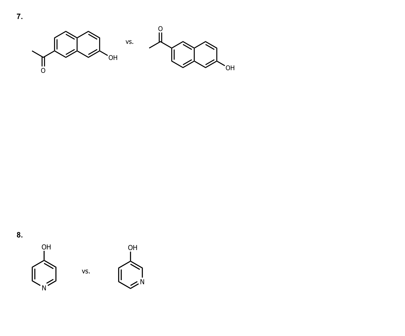 Solved Resonance structures can be very important for | Chegg.com
