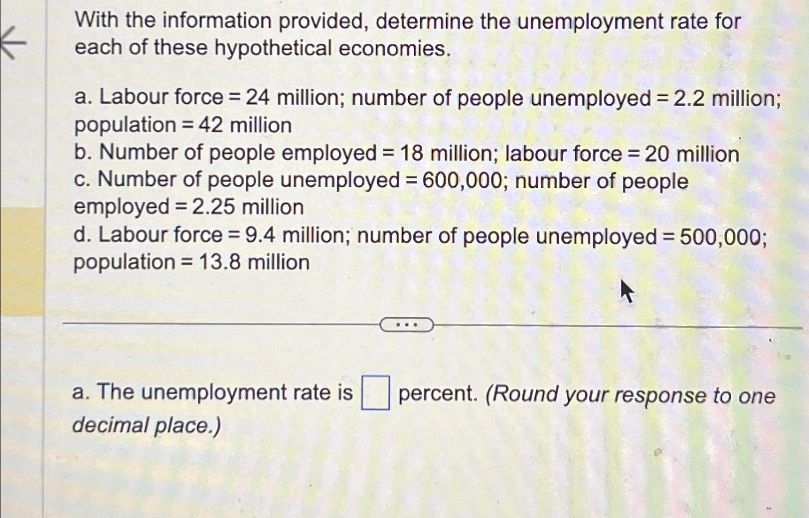 Solved With the information provided, determine the | Chegg.com