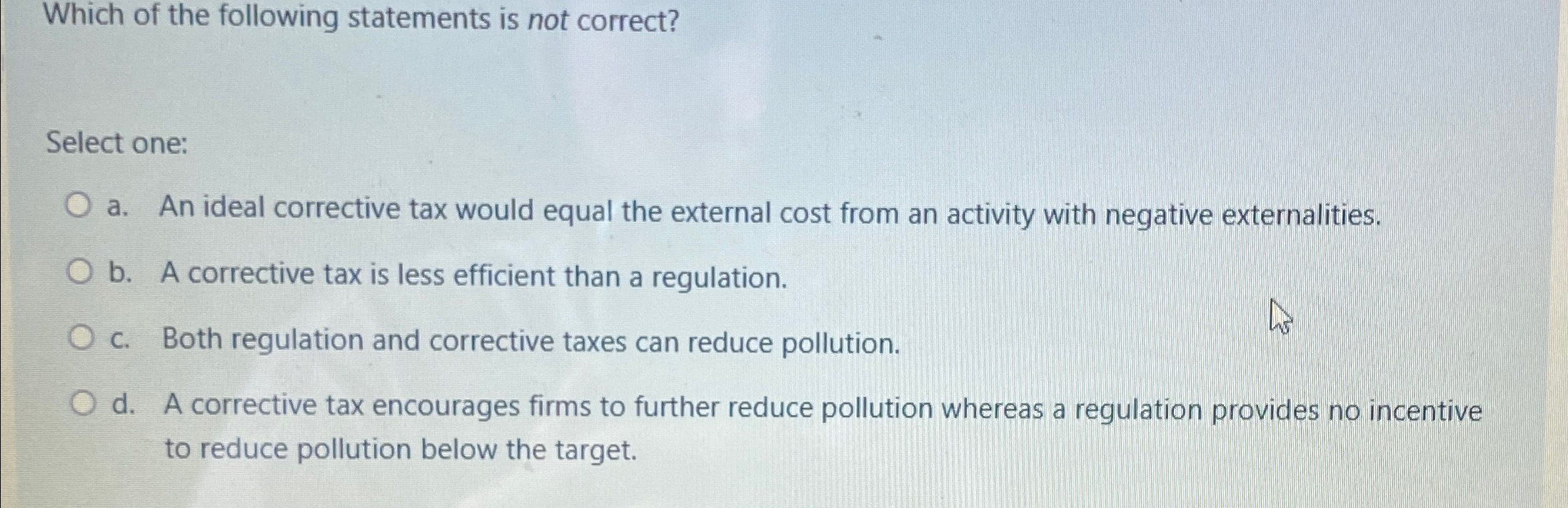 Solved Which of the following statements is not | Chegg.com